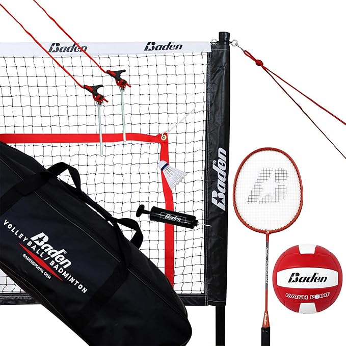 Champions Volleyball & Badminton Set – Baden Sports