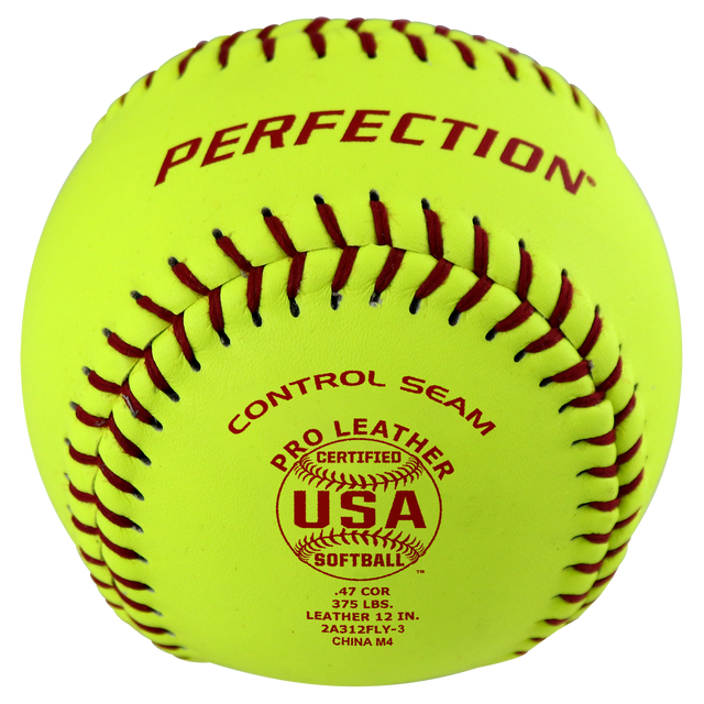 USA Leather Fastpitch Softballs - 1 Dozen – Baden Sports
